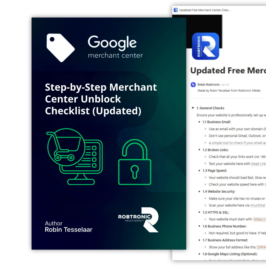 Step-by-Step Merchant Center Unblock Checklist (Updated)